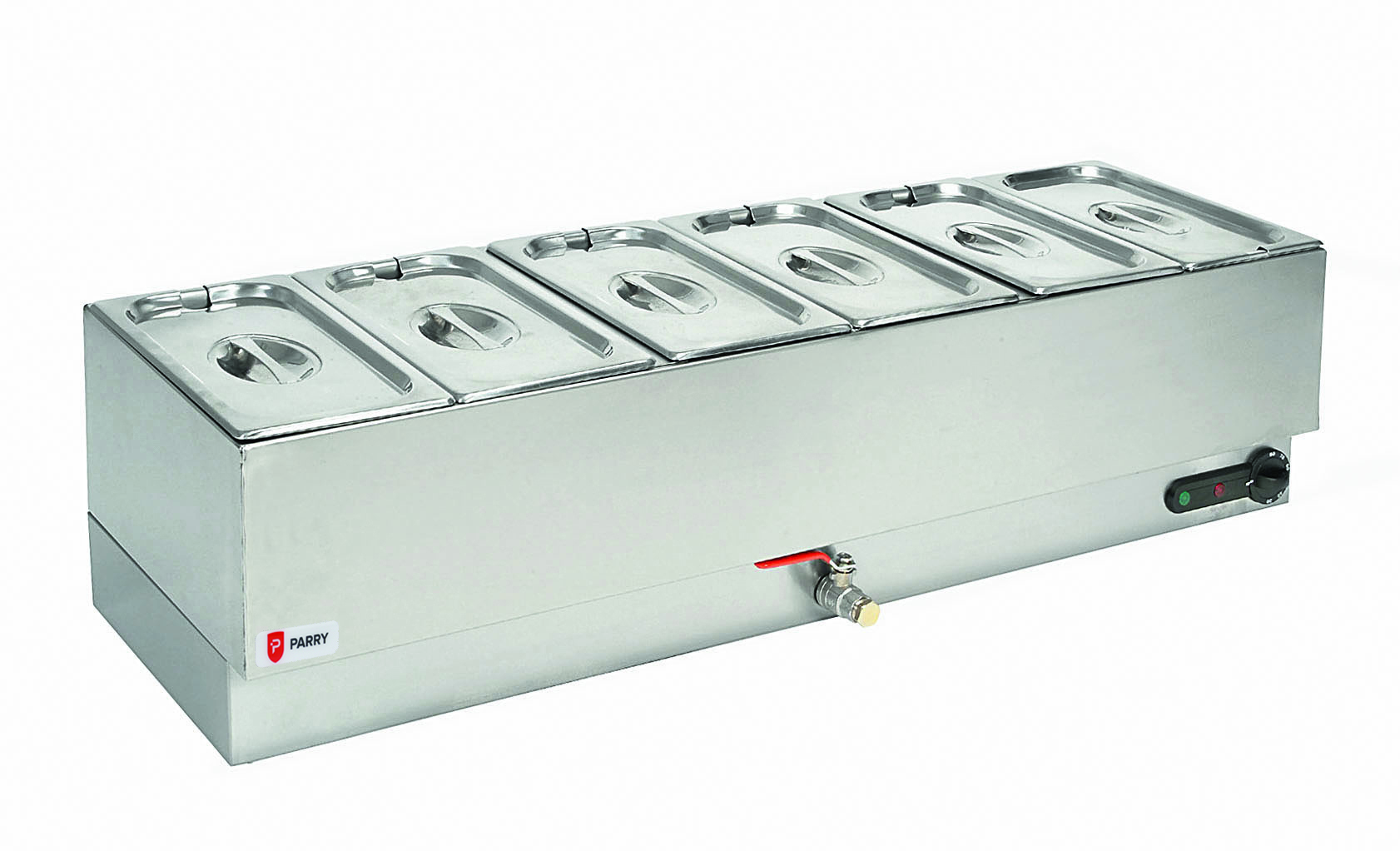 Bain Marie. 3kW Wet Heat. 6 x GN 1/3